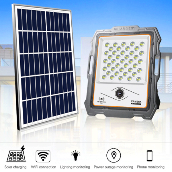 Solar Light Camera 200W. (Motion Sensor & Remote) - Energy Reform